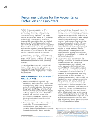 Role of the cfo | PDF