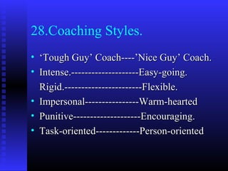Role of the_coach | PPT