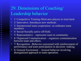 Role of the_coach | PPT