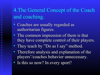 Role of the_coach | PPT