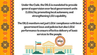 Role of the Department of Interior and Local Government in Local ...