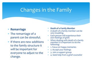 Role of the family | PPTX