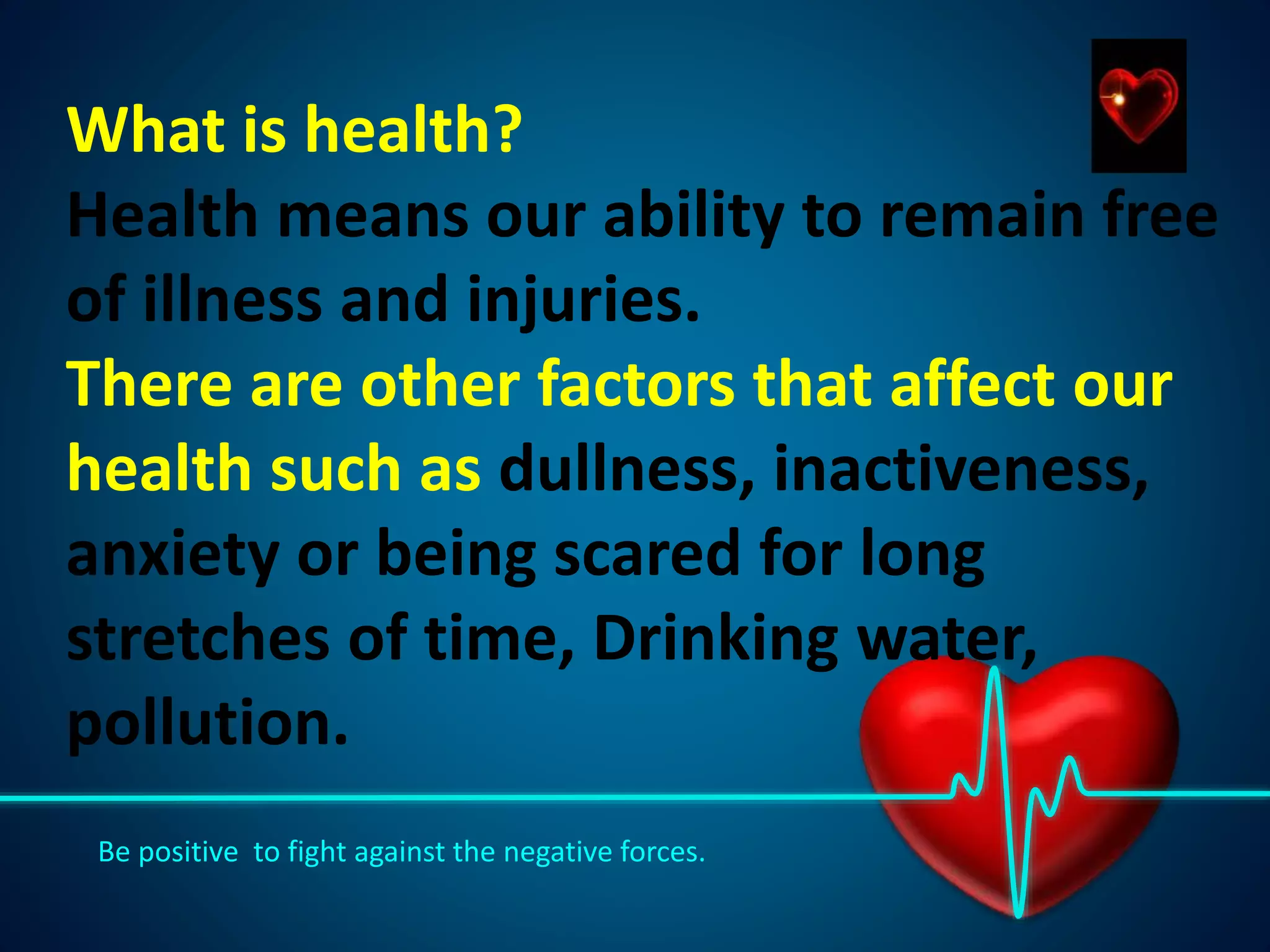 Role of the govt. in health class 7th civics | PPTX