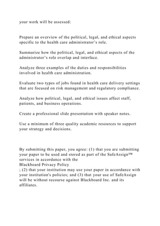 Role of the Health Care Administrator PresentationIntroduc.docx