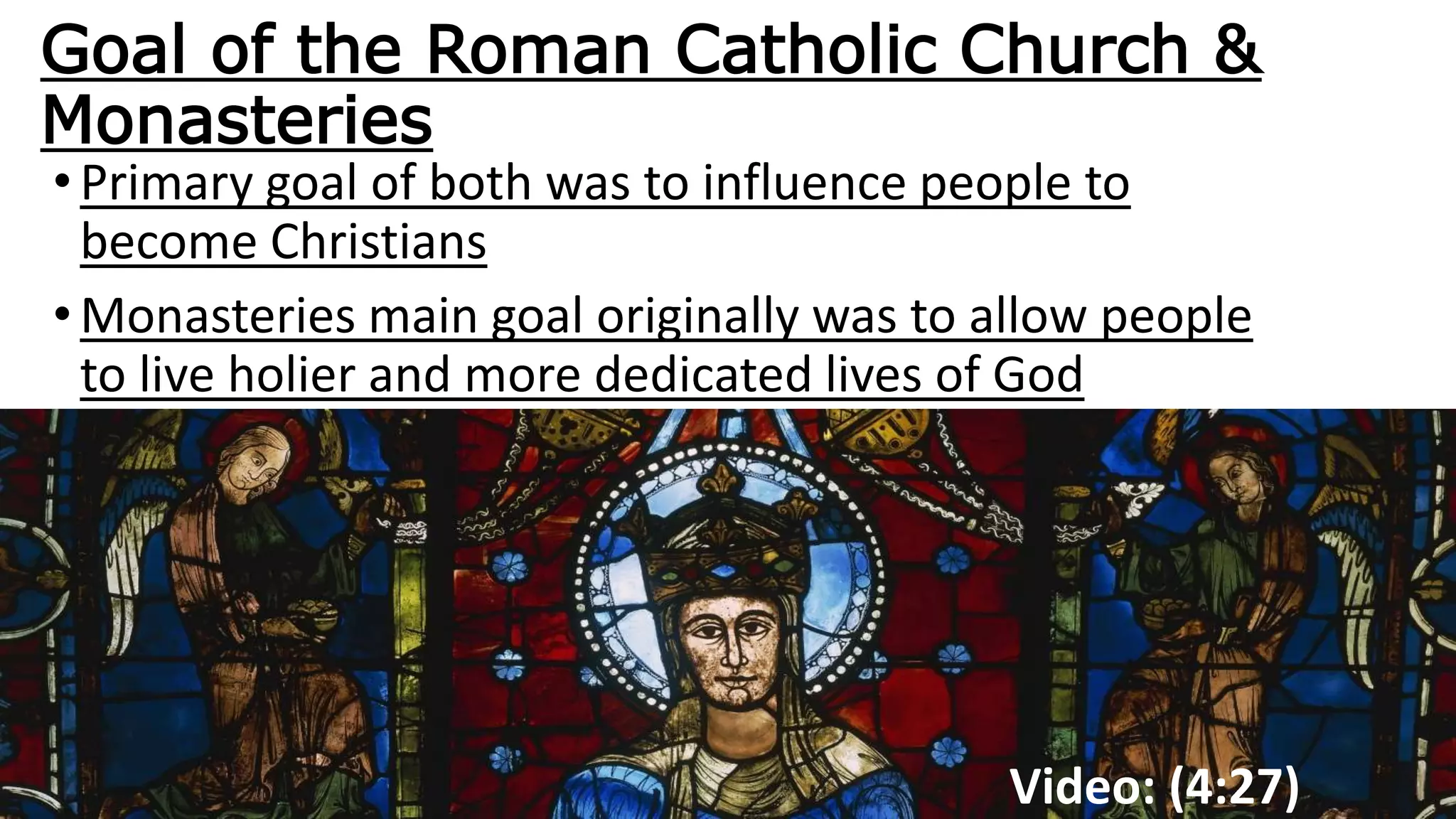 Role of the Medieval Roman Catholic Church | PPTX