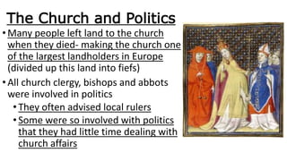 Role of the Medieval Roman Catholic Church | PPTX