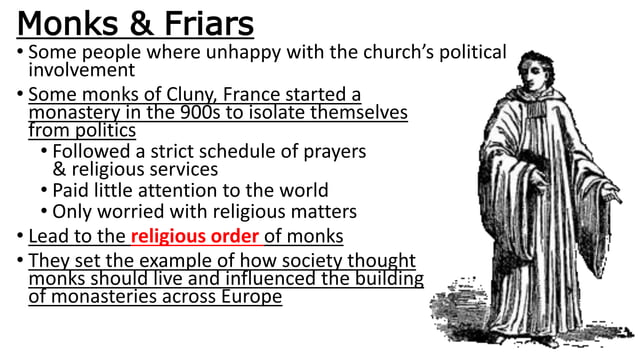 Role of the Medieval Roman Catholic Church | PPTX | Christianity ...