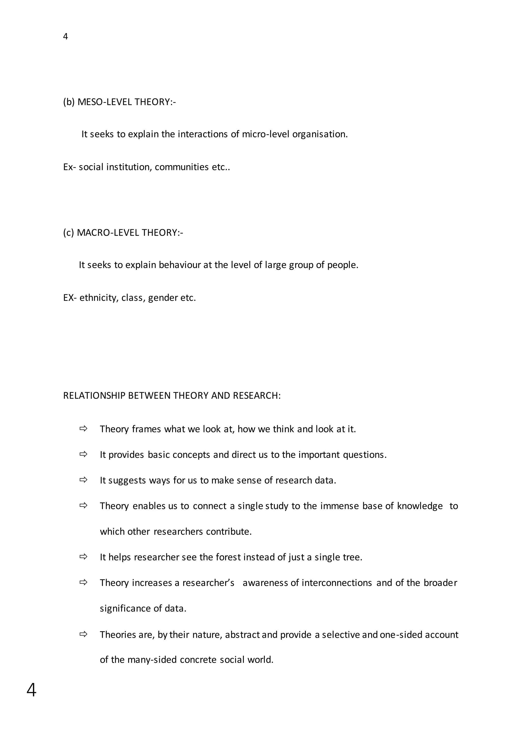 Role of theory in research by priyadarshinee pradhan | DOCX