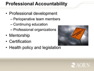 Role of the Periop Clinical Nurse Specialist | PDF