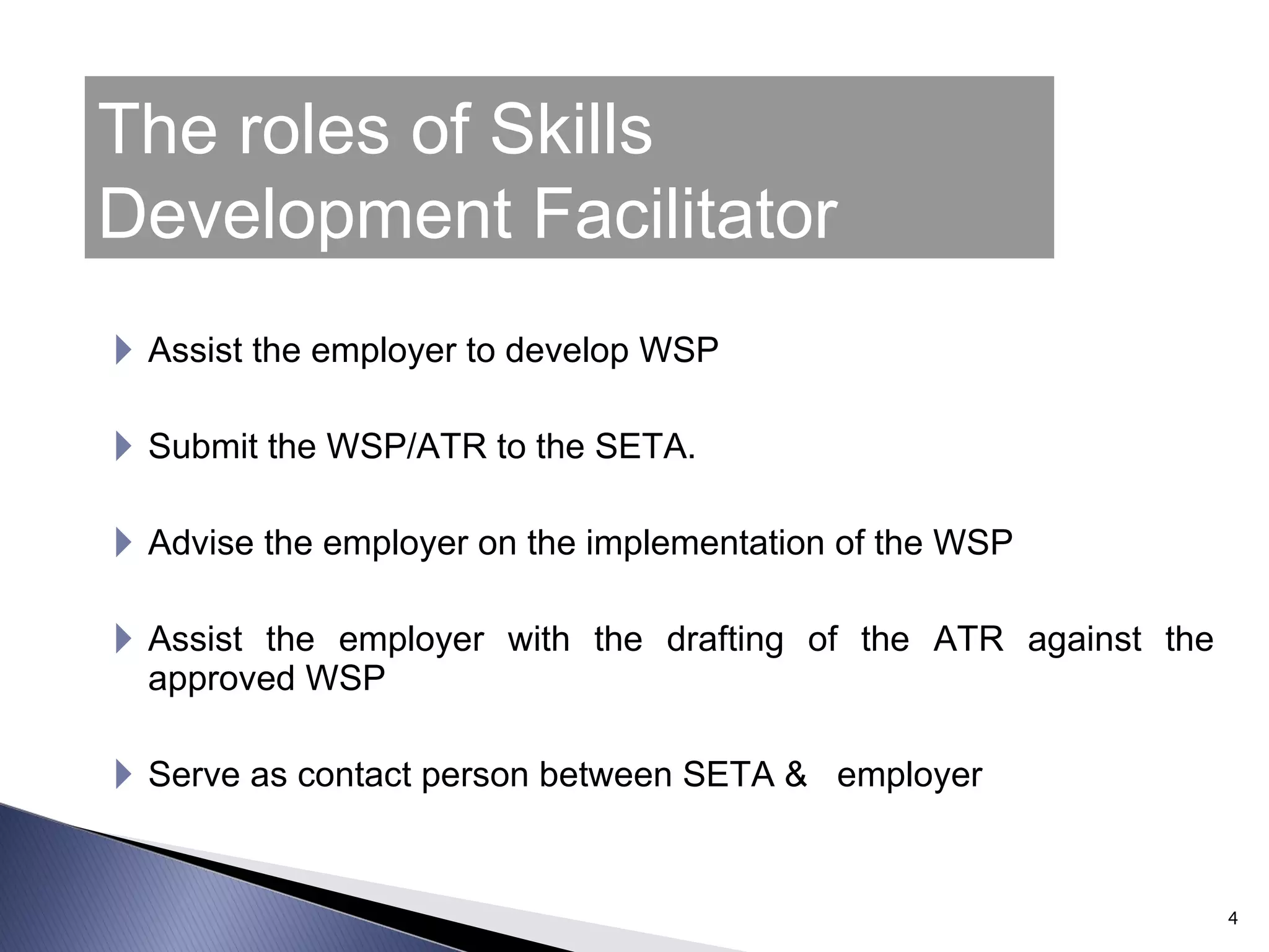 Role of the seta and sdf | PPT