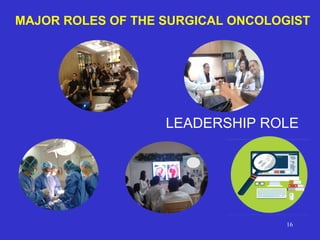 Role of the surgical oncologist in cancer management lecture | PPT