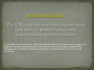 United Nations | PPT