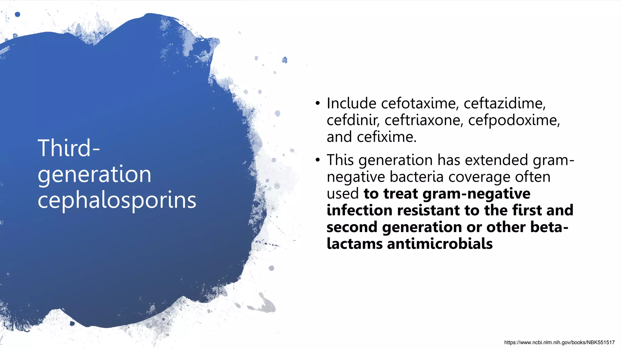Role Of Third And Fourth Generation Cephalosporin in ICU.pptx