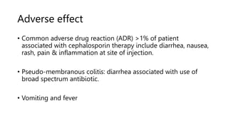 Role Of Third And Fourth Generation Cephalosporin in ICU.pptx