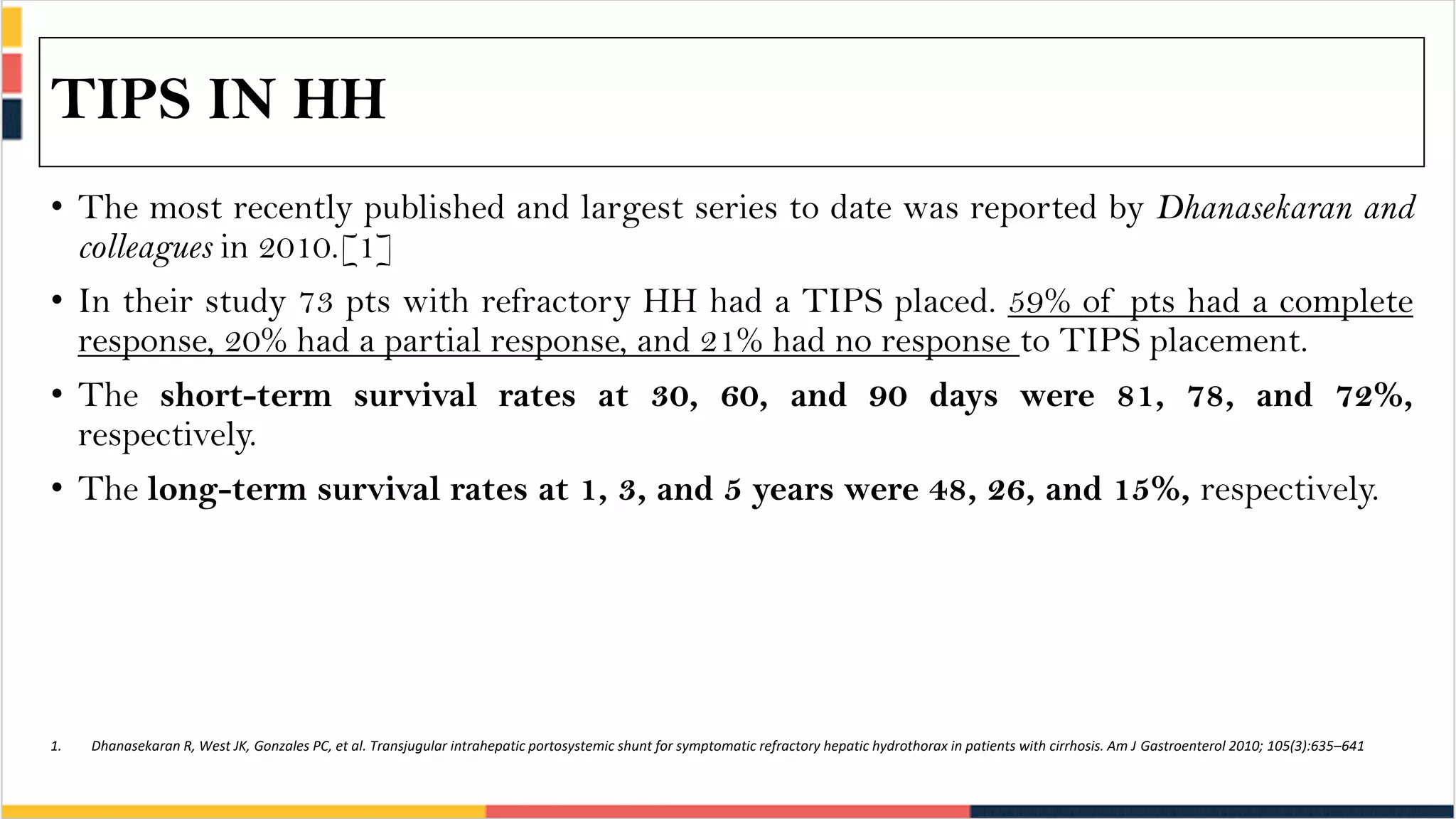 Role of tips in liver disease | PDF