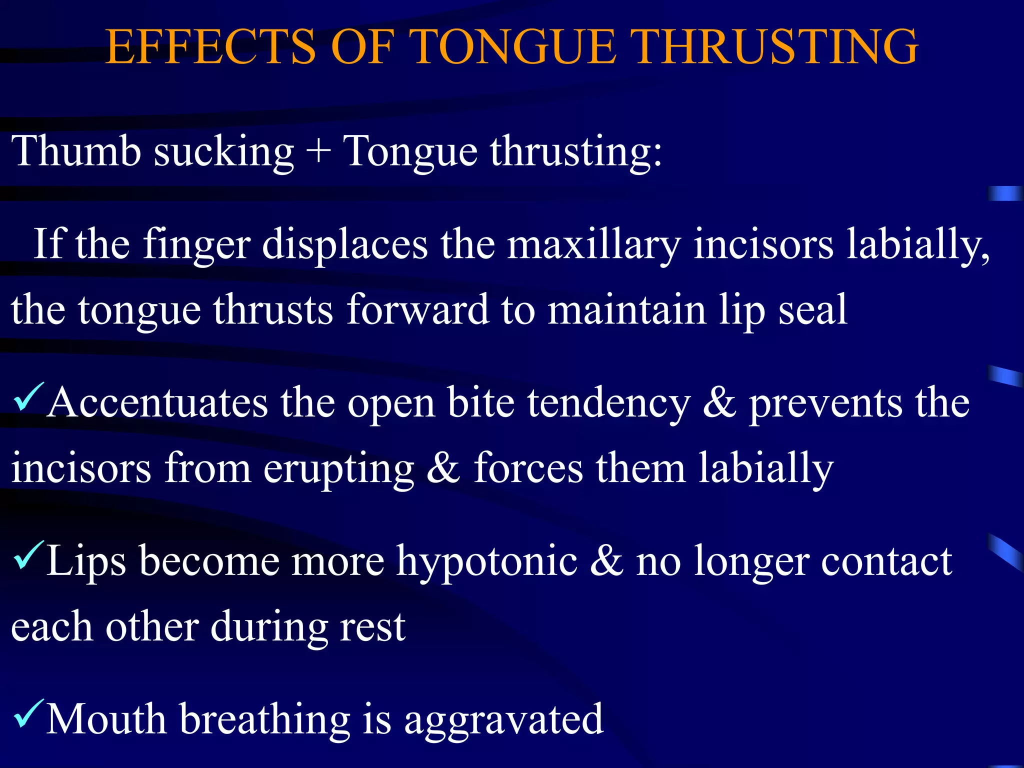 Role of tongue in maintaining occlision.ppt