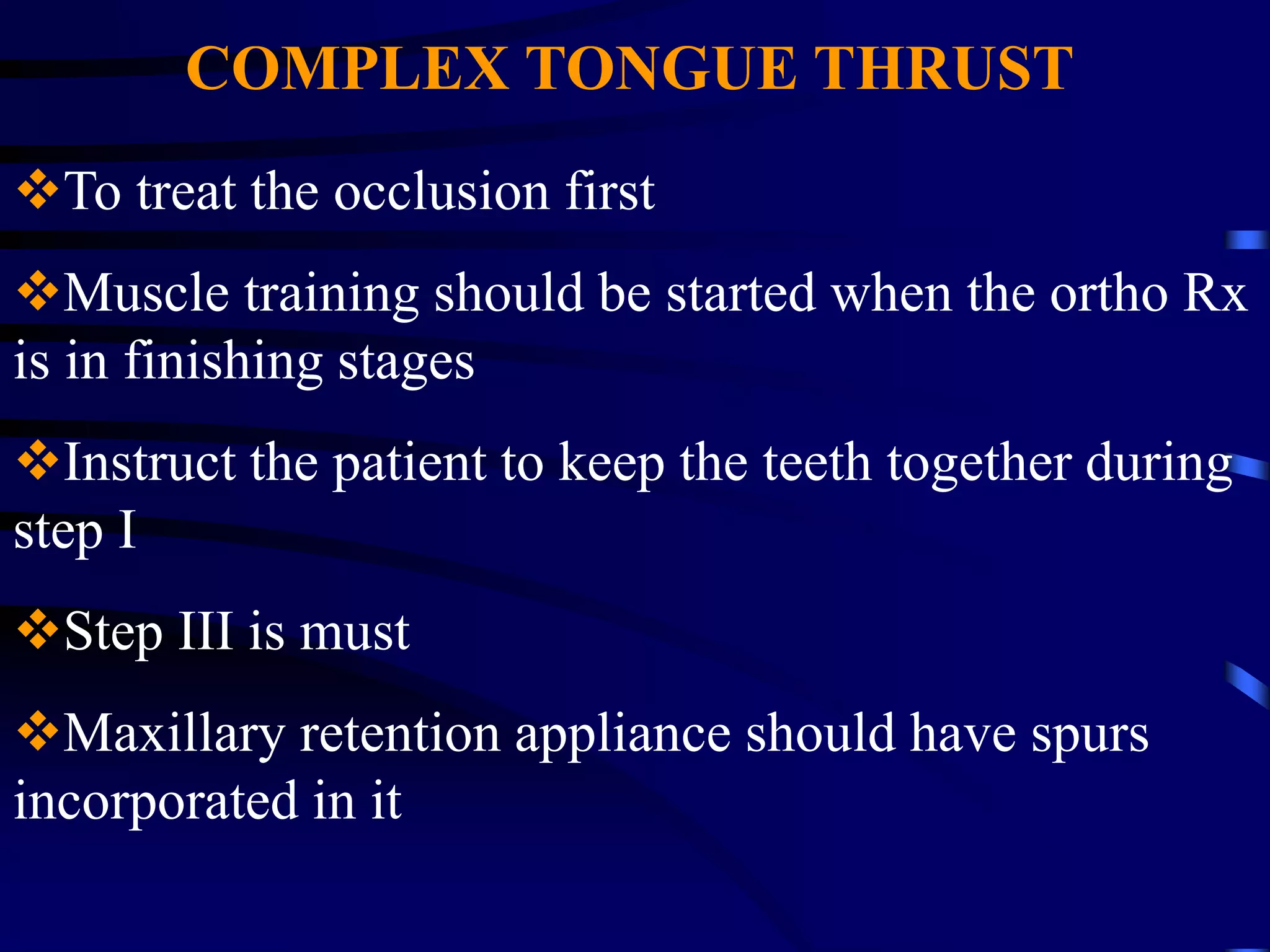 Role of tongue in maintaining occlision.ppt