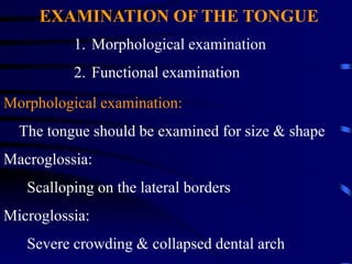 Role of tongue in maintaining occlision.ppt