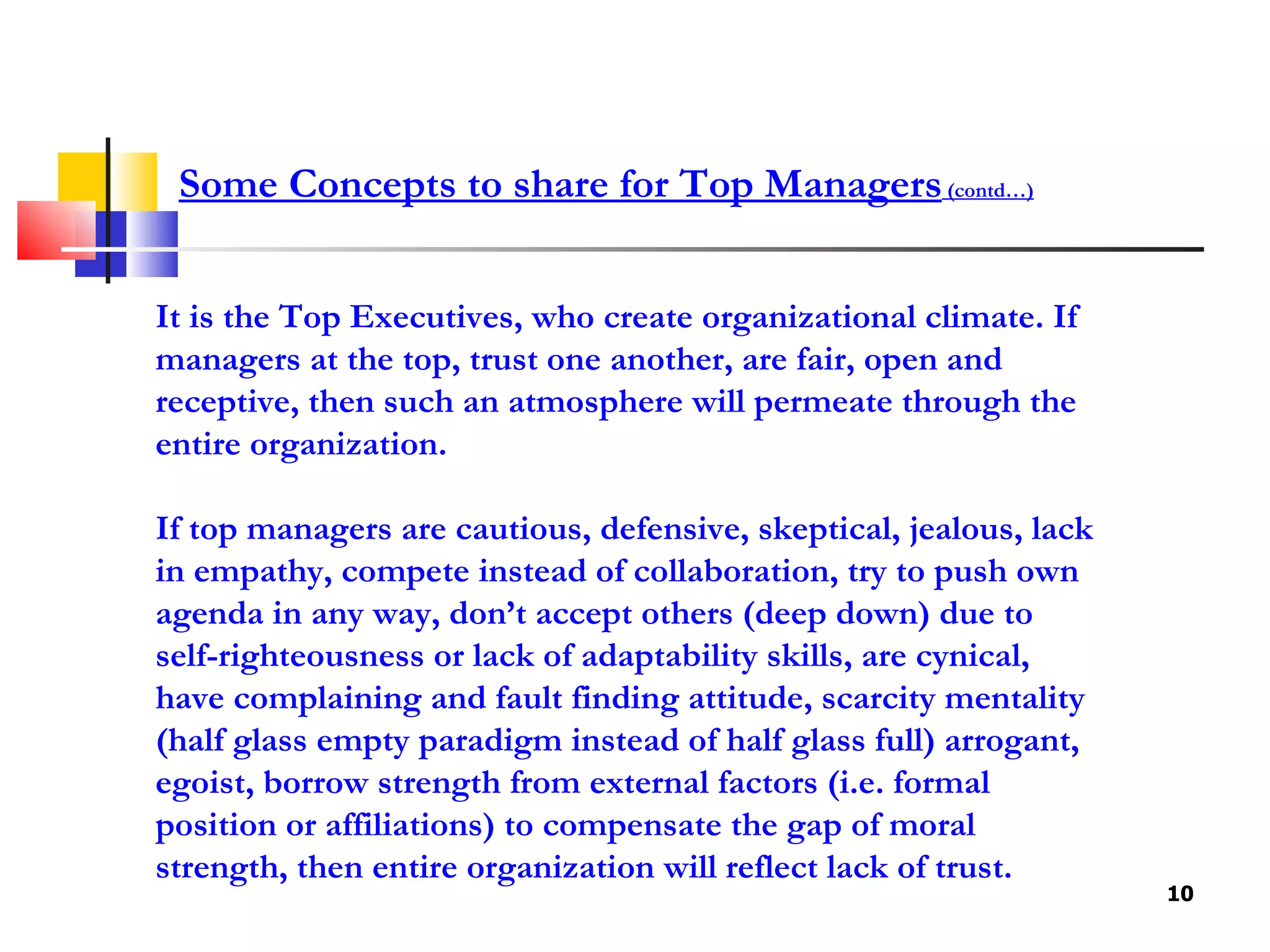 Role of top managers | PPT