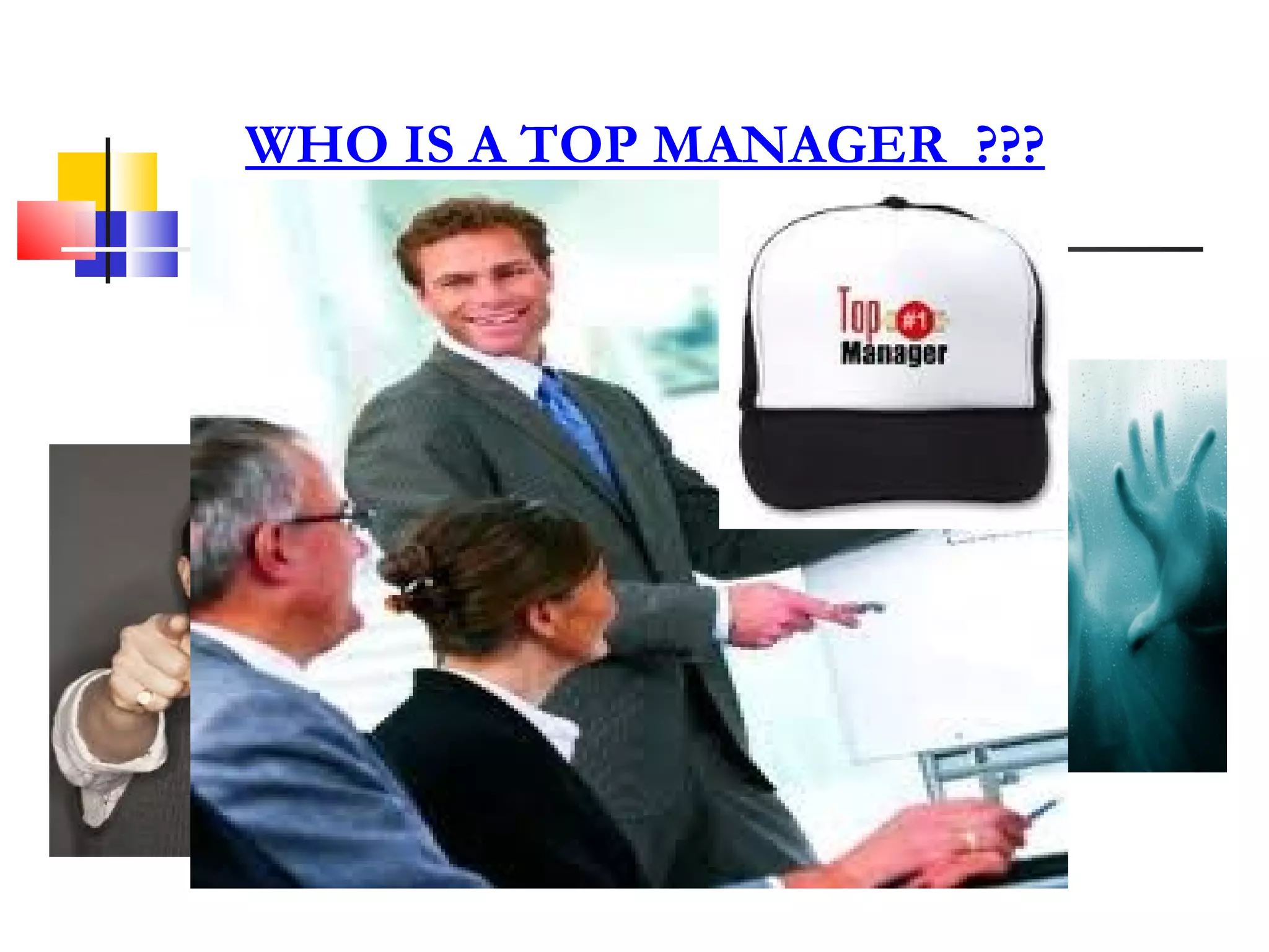 Role of top managers | PPT
