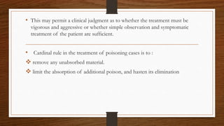 Role of toxicological analysis in clinical practical | PPTX