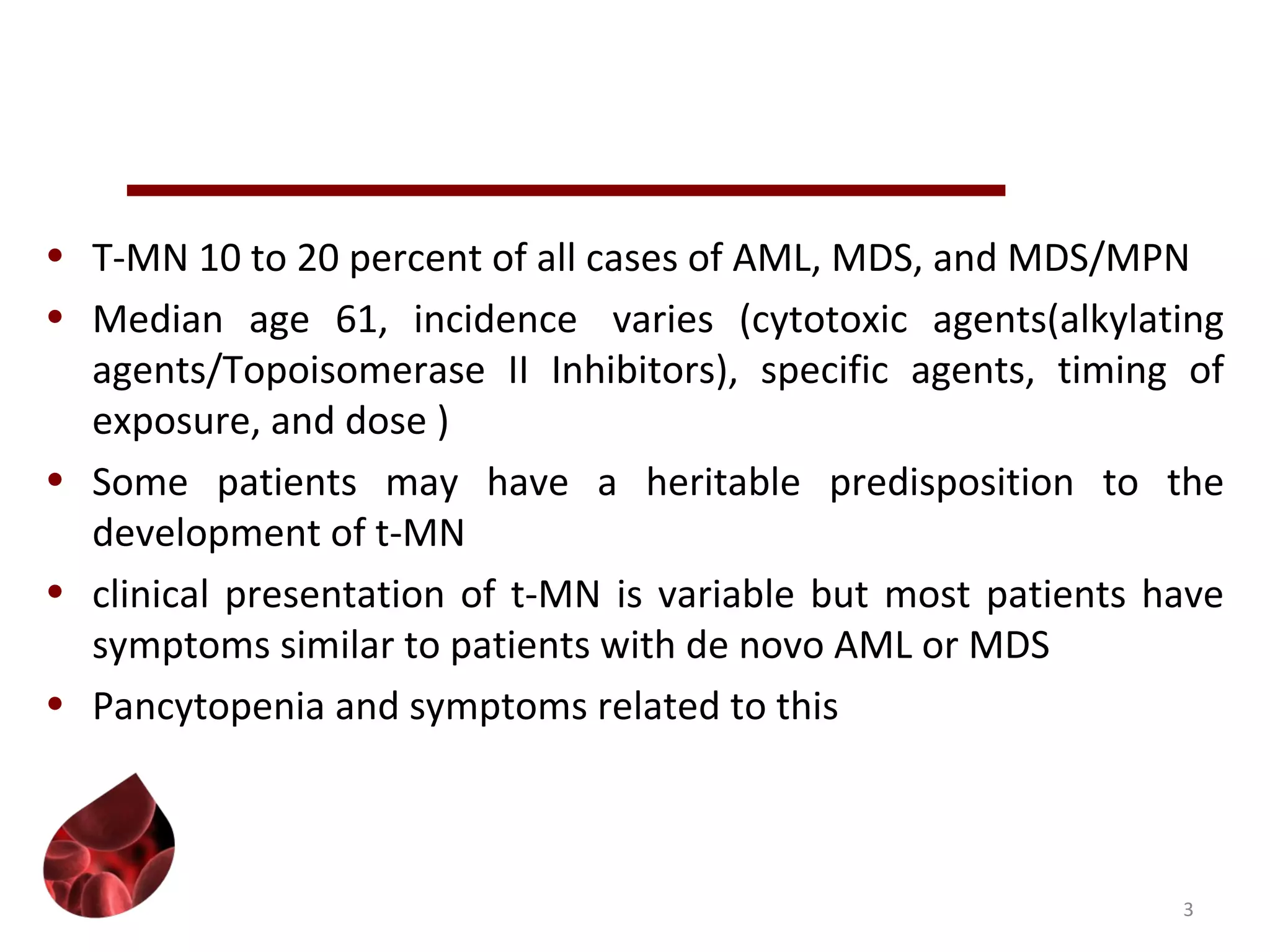 Role of tp53 mutations in therapy related acute myeloid leukaemia(t-aml ...