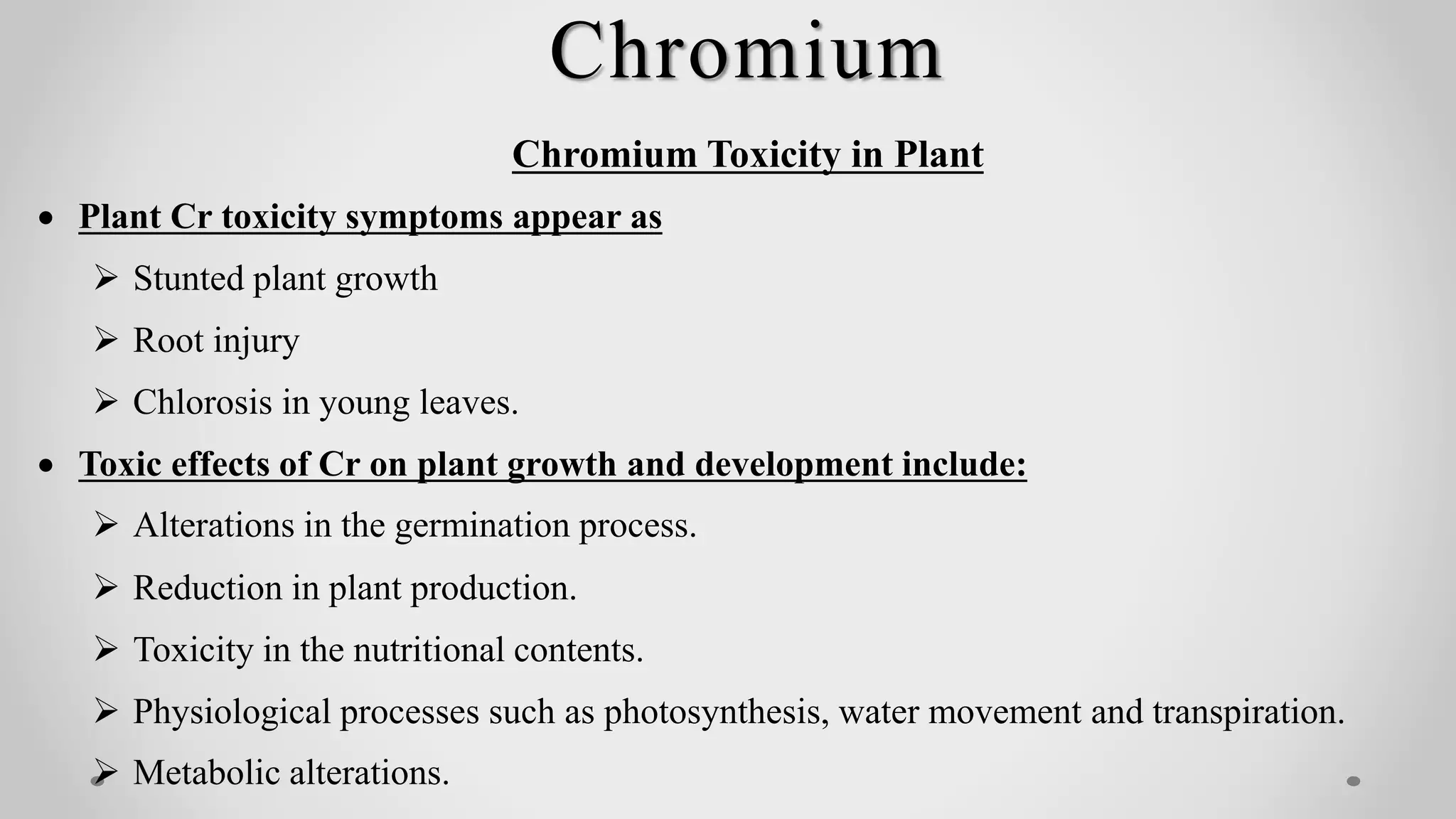 Role of trace elements in Plant and Soil | PPTX