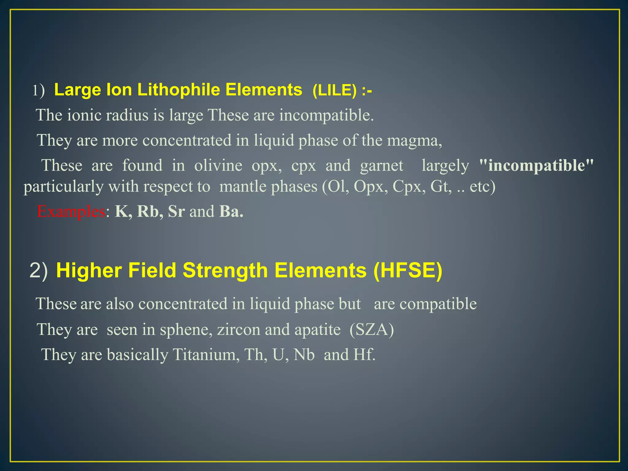 Role of trace elements in rare earth elements | PPTX