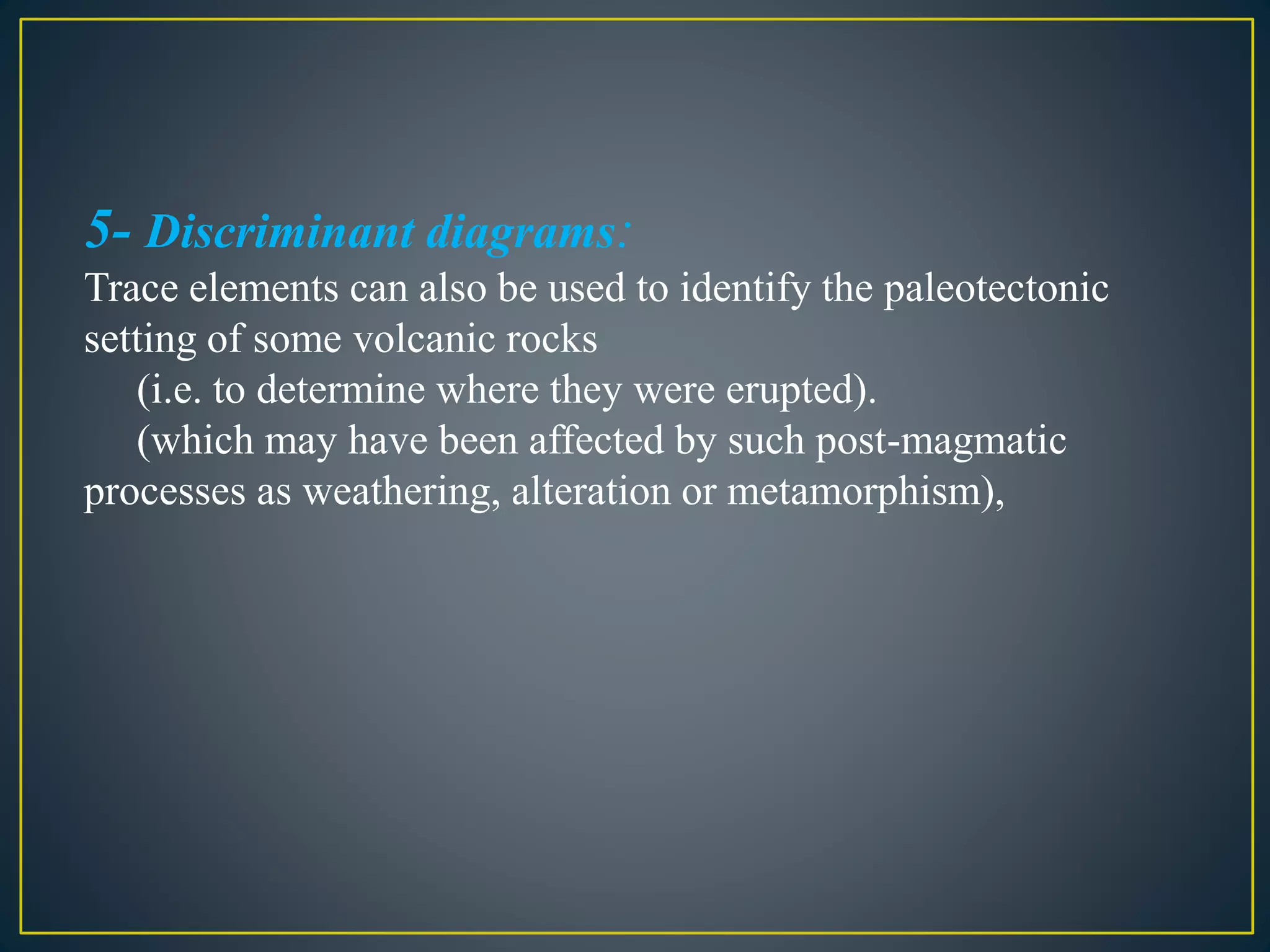 Role of trace elements in rare earth elements | PPTX