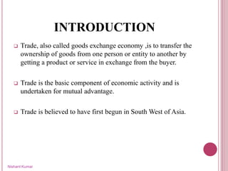 Role of trade in development | PPTX