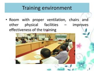 Role of Trainers and Factors affecting Training Effectiveness | PPTX