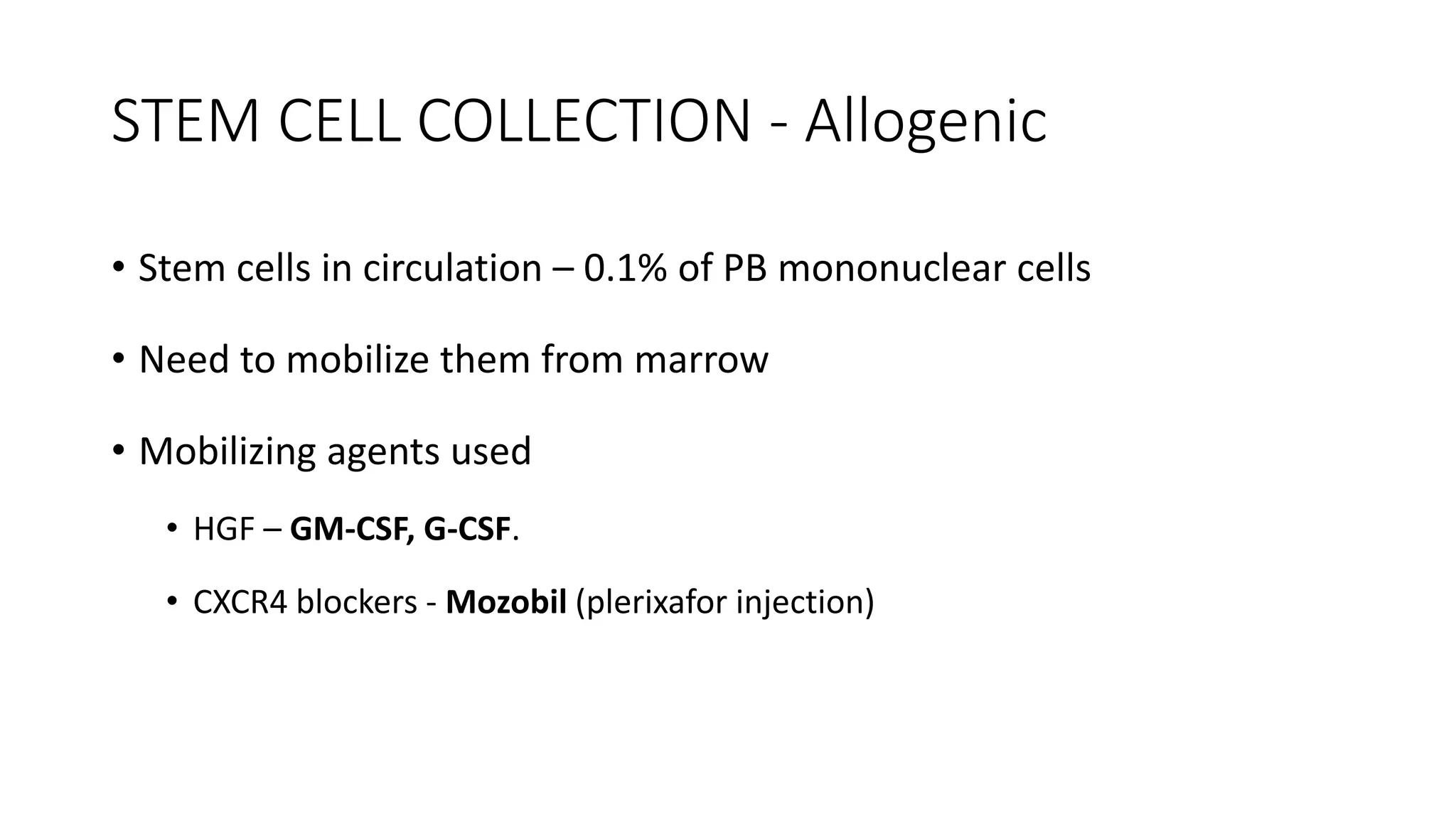 Role of transfusion medicine in hematopoietic stem cell | PPTX