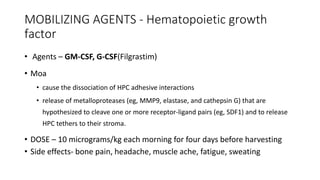 Role of transfusion medicine in hematopoietic stem cell | PPTX