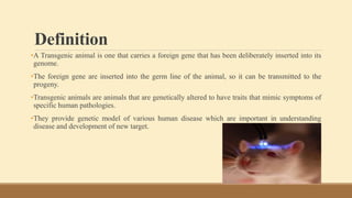 Role Of Transgenic Animal In Target Validation-1.pptx