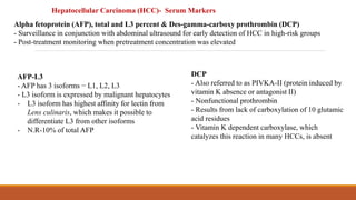 Role of tumour markers in clinical practice | PPTX