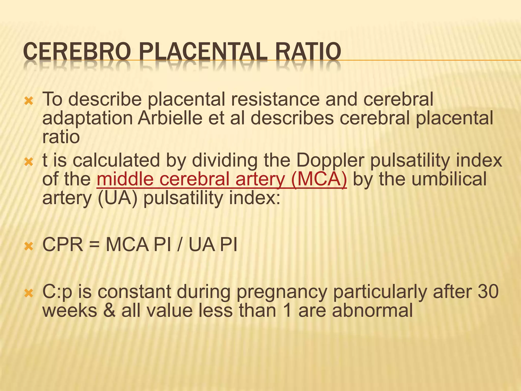 Role of ultrasound in iugr | PPTX