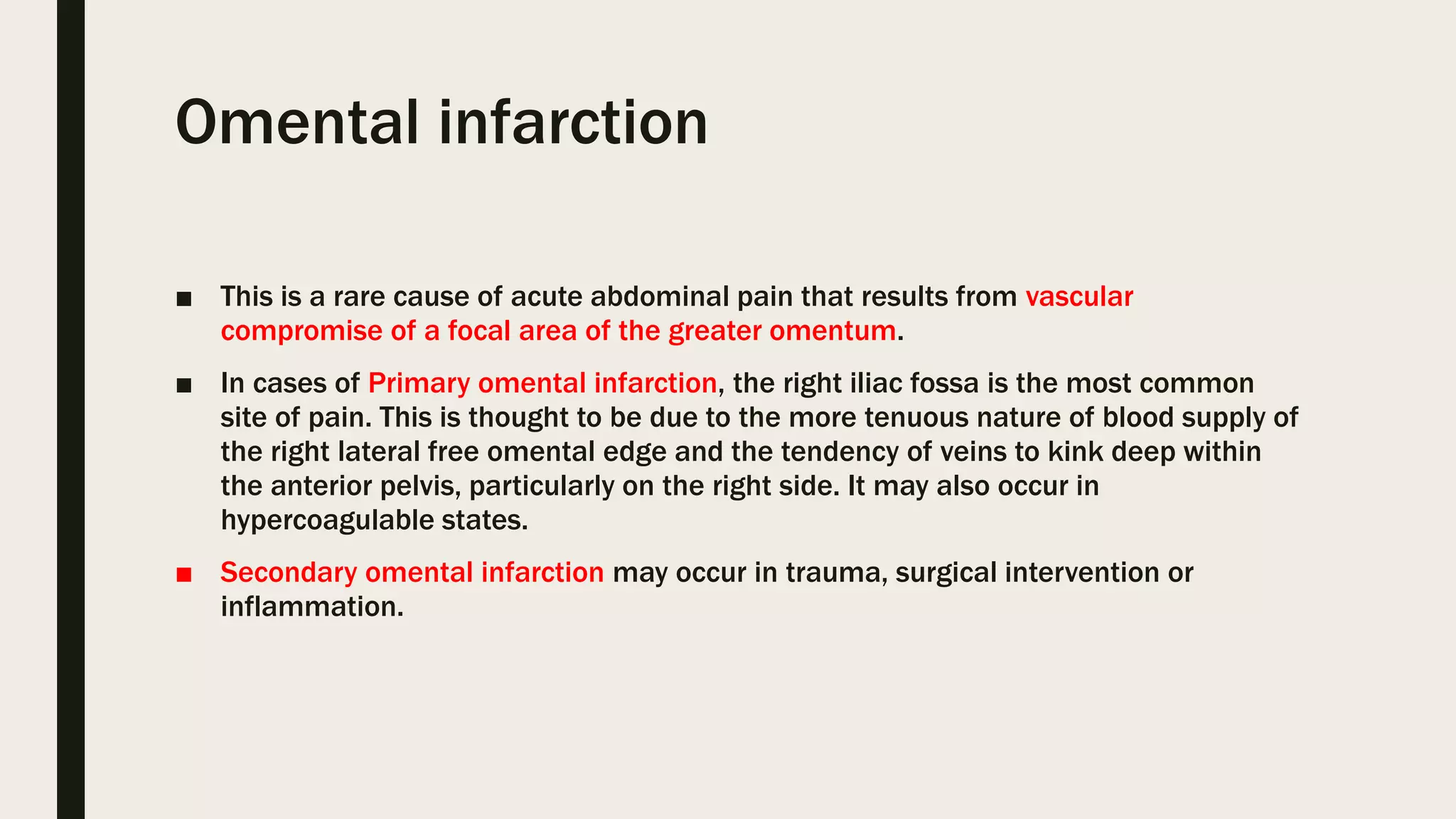 Role of ultrasound in right iliac fossa pain | PPTX