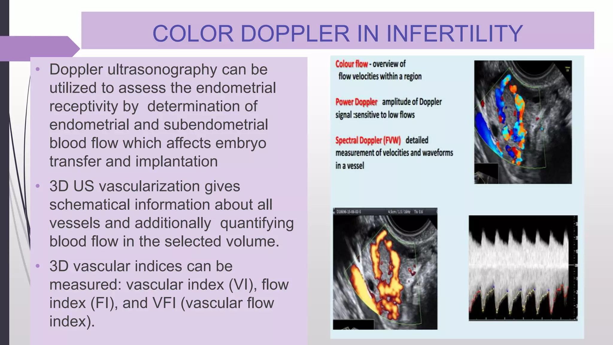 Role of ultrasound in the Infertility management | PPTX