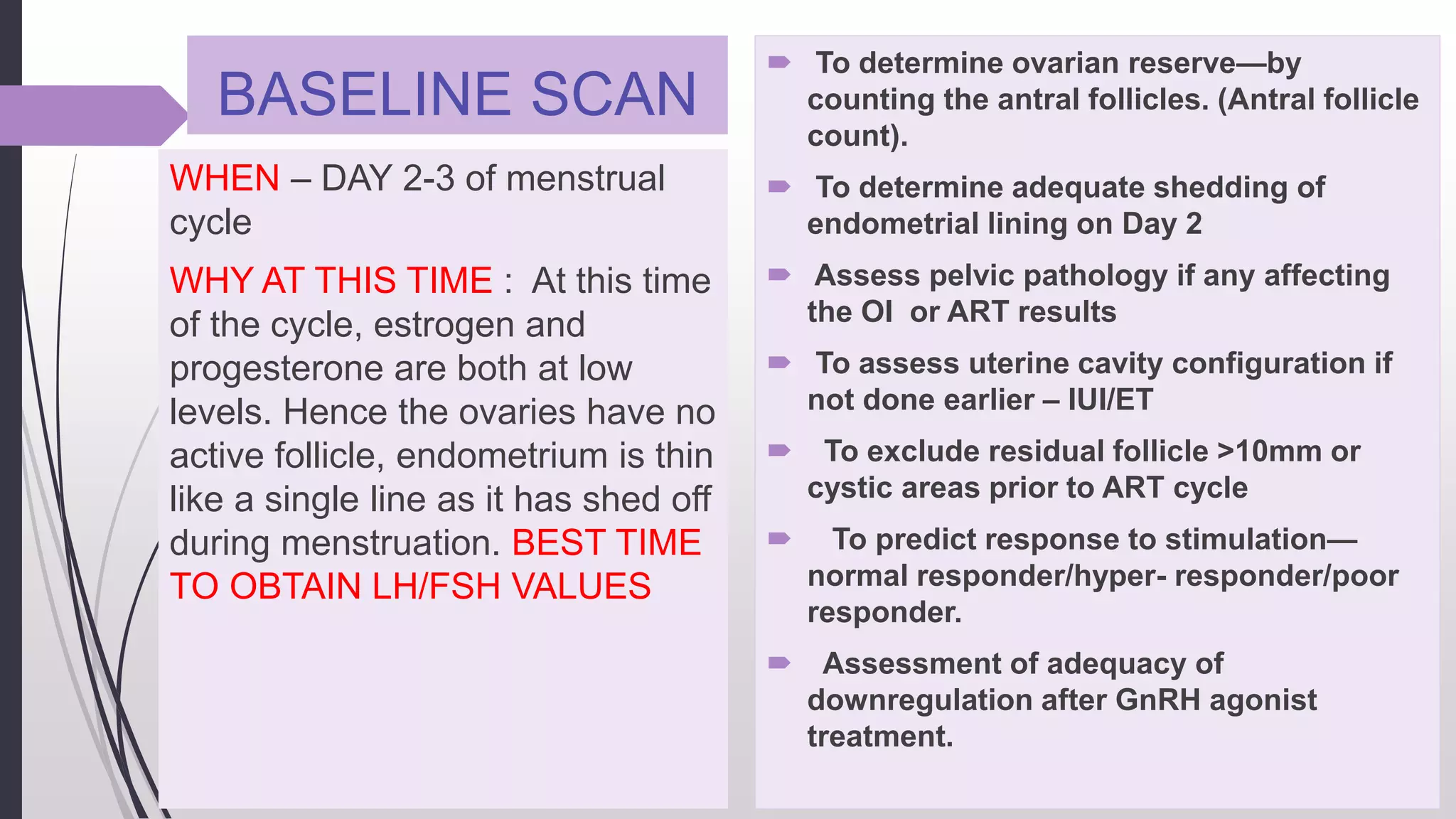 Role of ultrasound in the Infertility management | PPTX