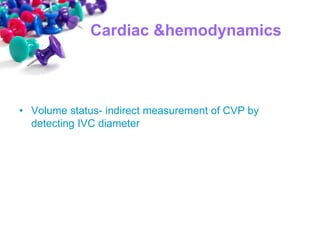 Role of ultrasound nurse in critical care | PPTX
