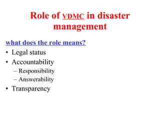 Role of vdc | PPT