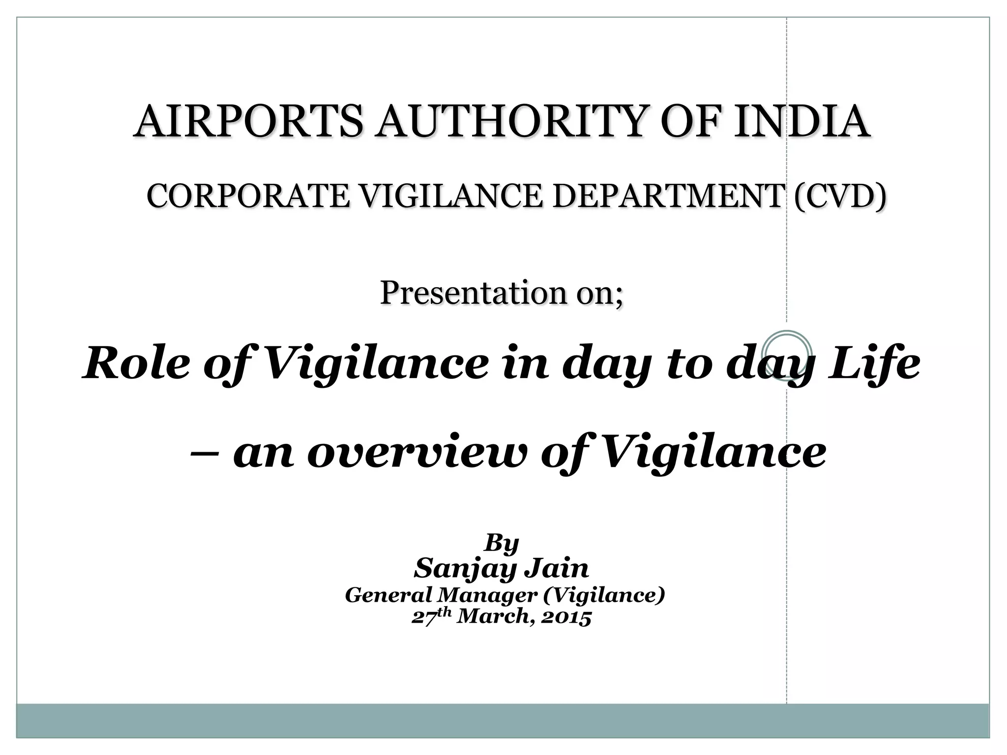 Role of Vigilance.pptx