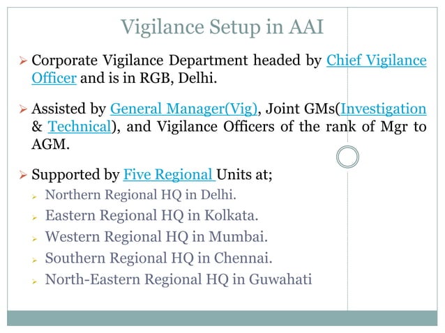 Role of Vigilance.pptx | Career Advice | Careers