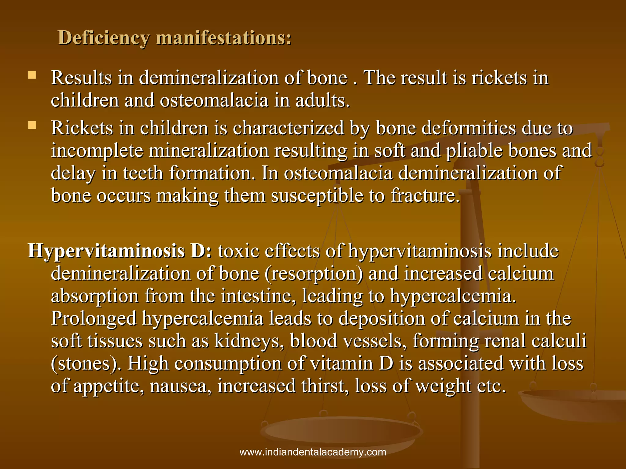 Role of vitamins in orthodontics final /certified fixed orthodontic ...