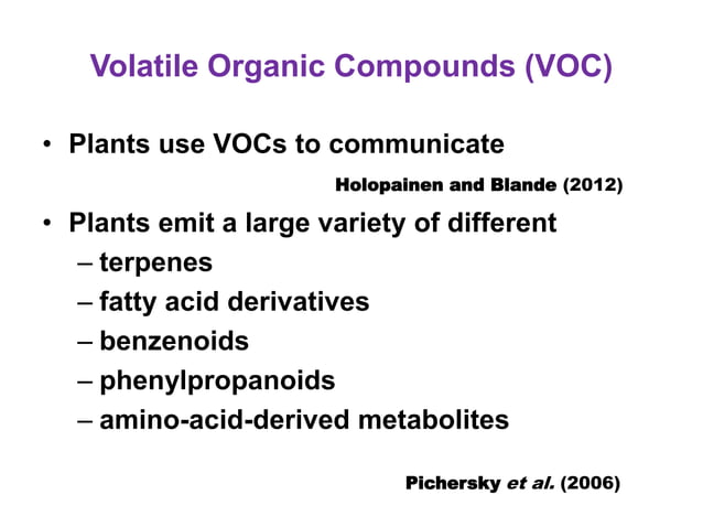 Role of volatiles in arthropod vectors and plant disease interaction ...