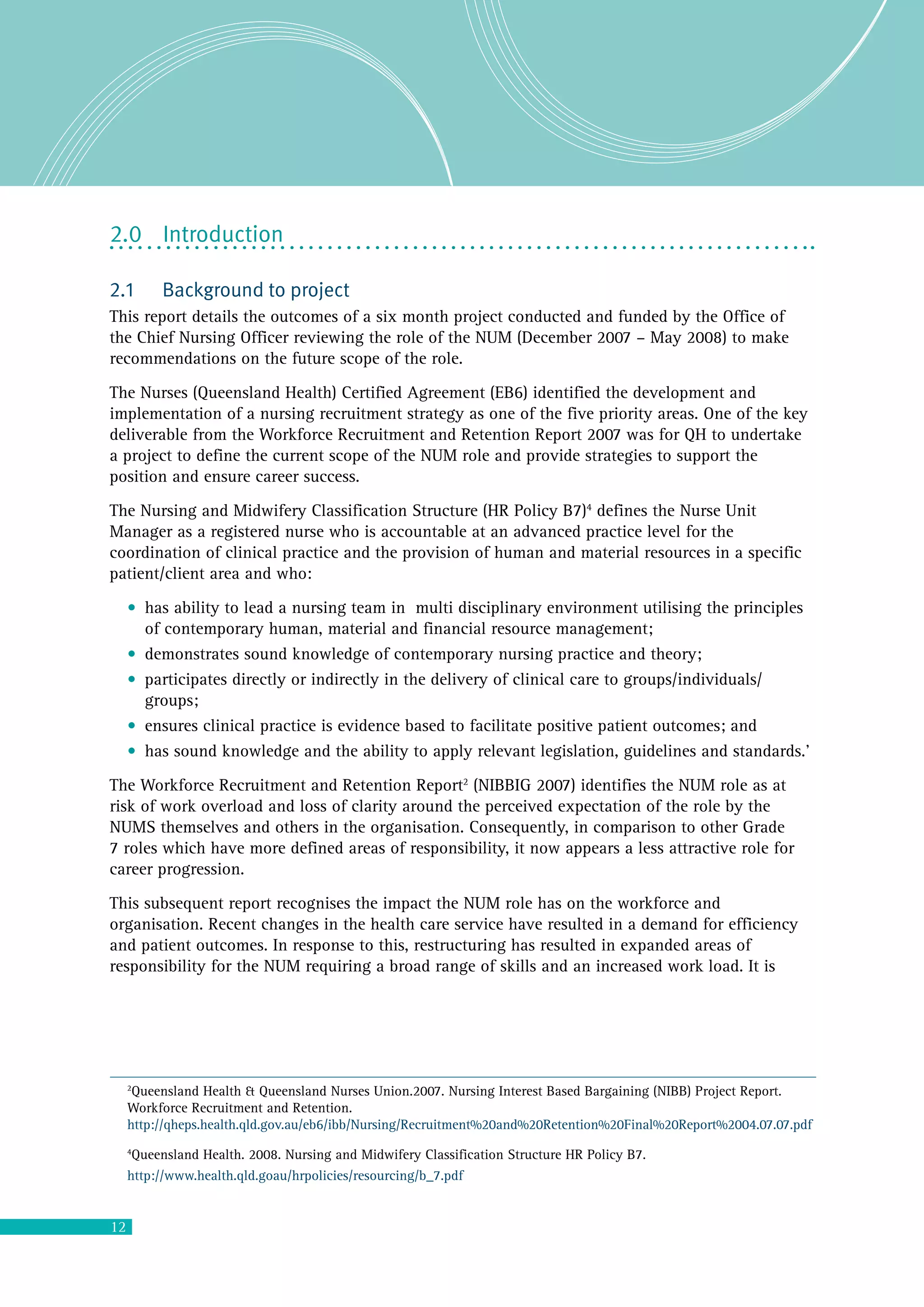 Role of ward manager | PDF