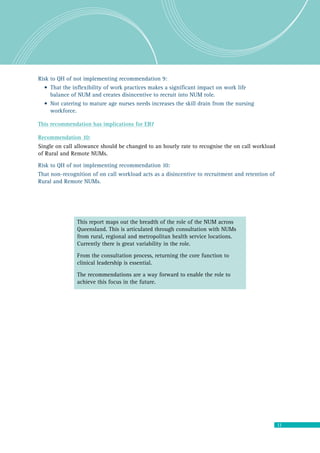 Role of ward manager | PDF