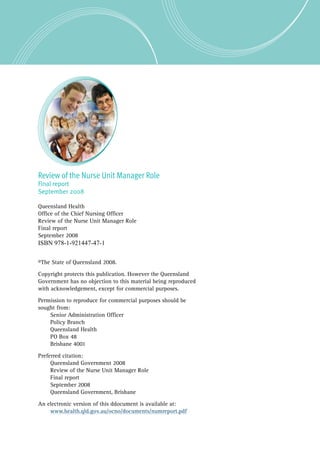 Role of ward manager | PDF