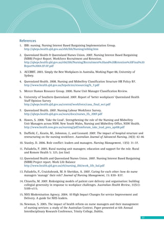 Role of ward manager | PDF