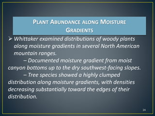 Role of water in Distribution of plants | PPTX | Gardening | Home & Garden